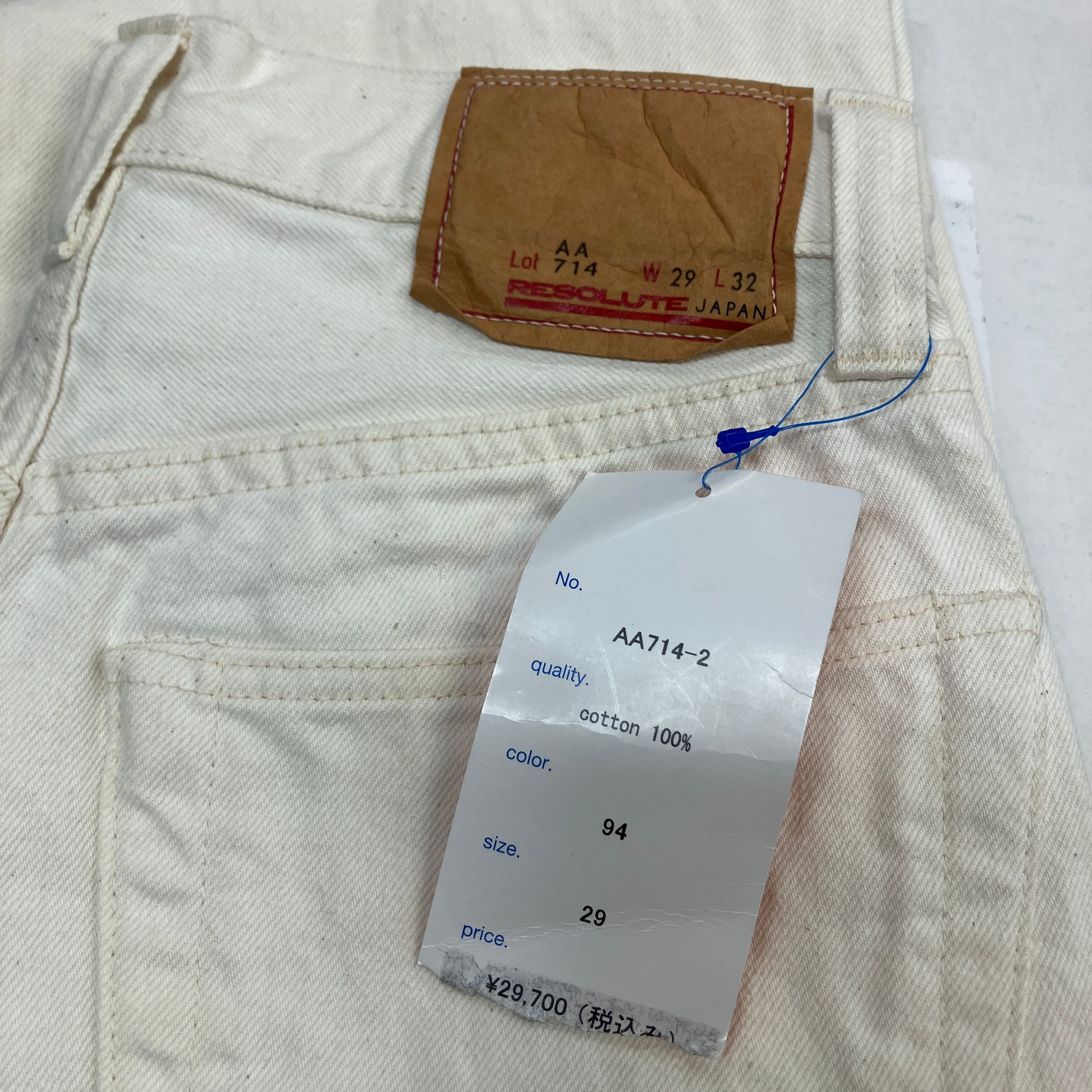 RESOLUTE WHITE DENIM《29》 | safarionline