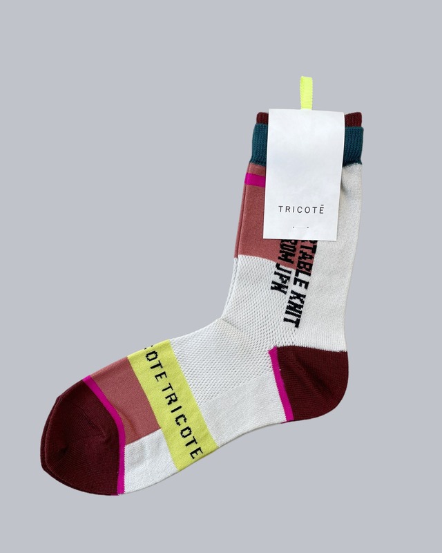 TRICOTÉ LOGO BLOCKING SOCKS | KOKO