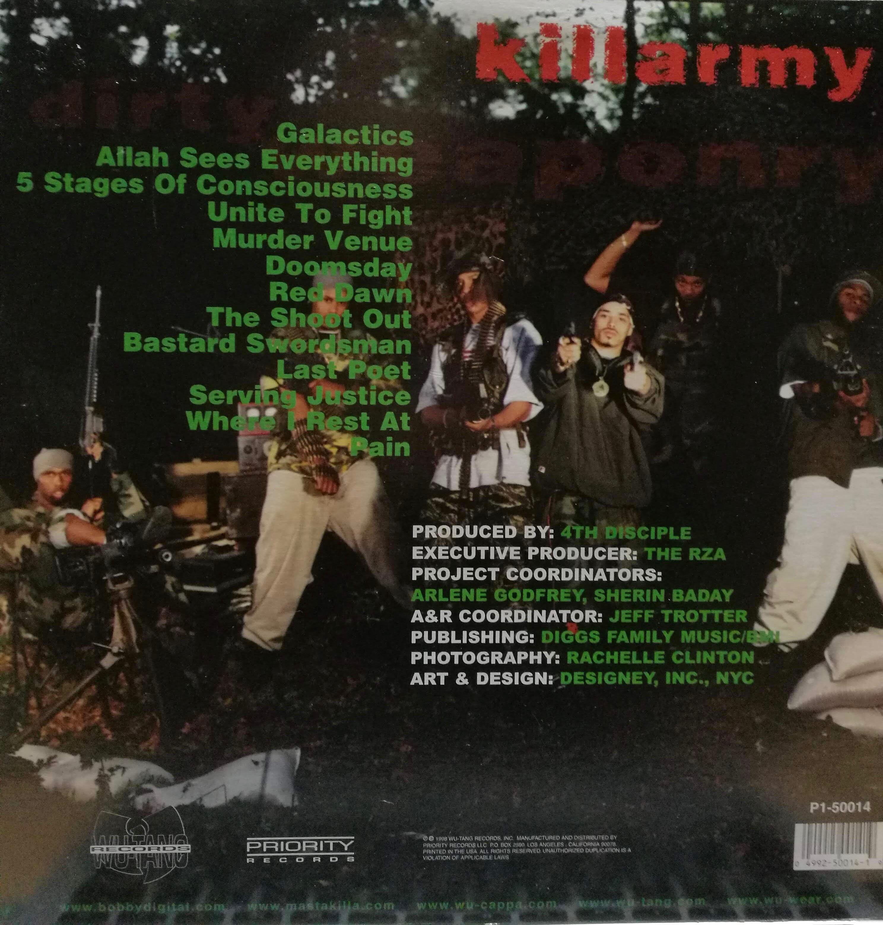 【2LP】Killarmy / Dirty Weaponry | COMPACT DISCO ASIA
