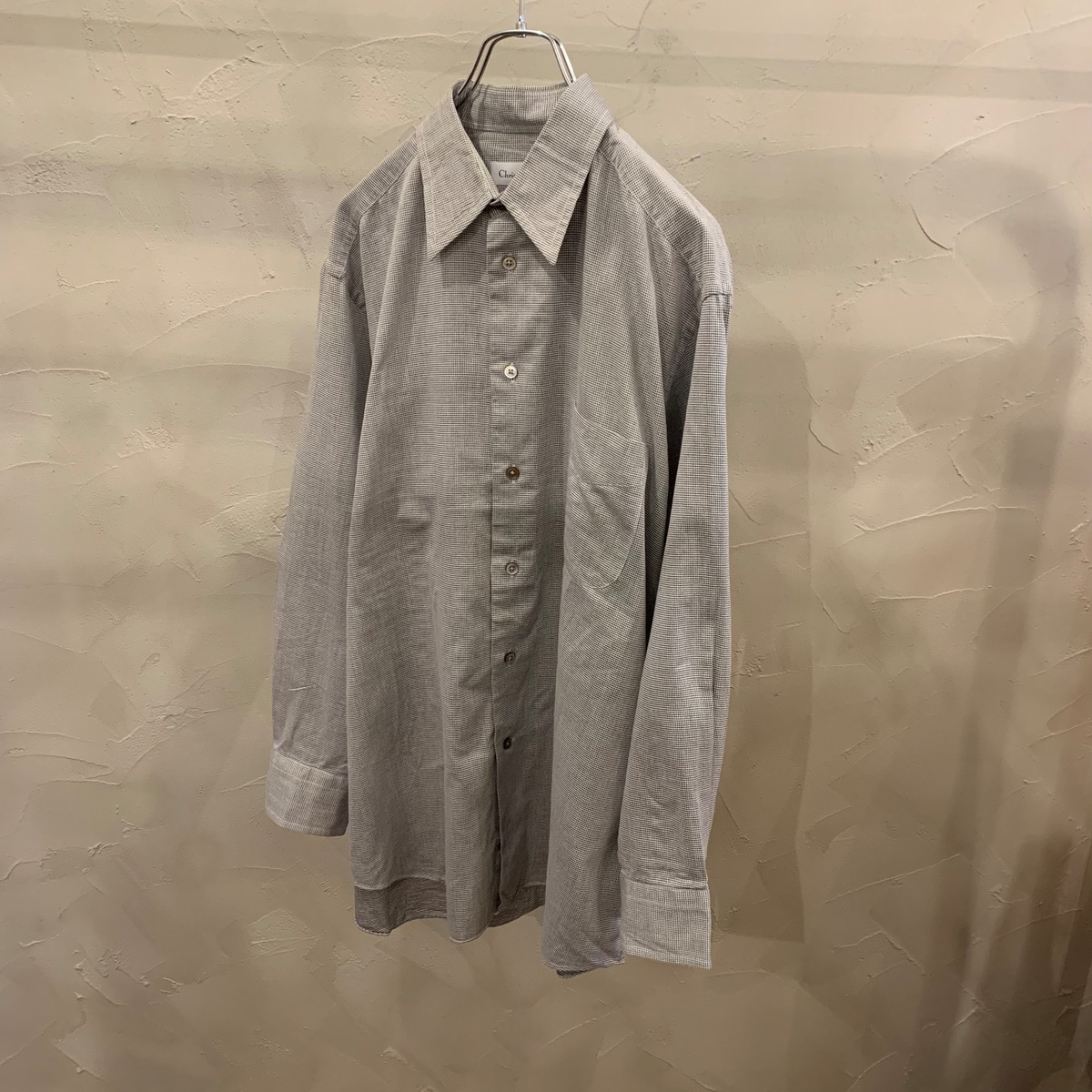 Christian Dior / graph check shirt / 90's | ROOM