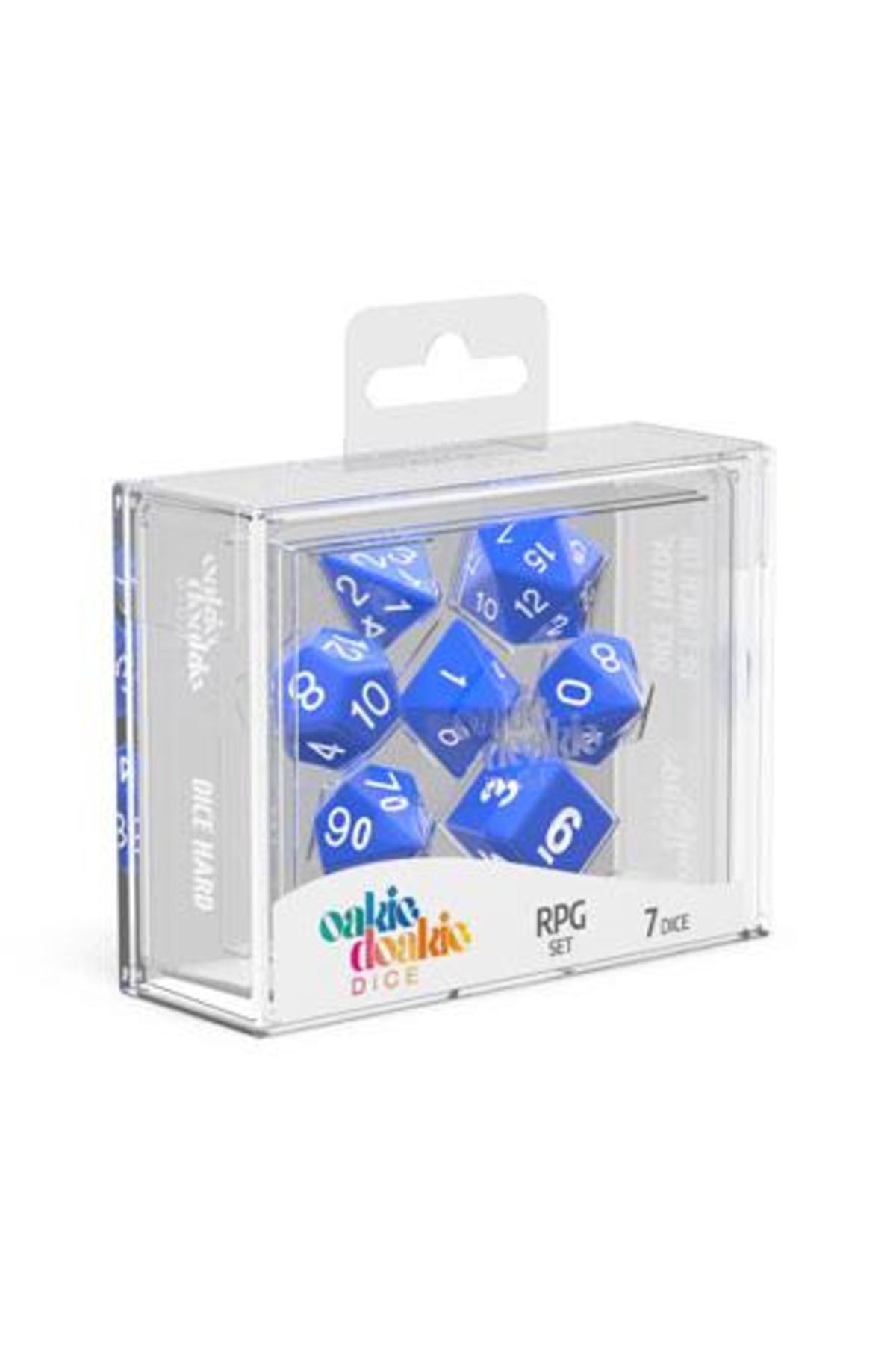 RPG Set Solid - Blue (7) ODD500026 | Dice Dragon