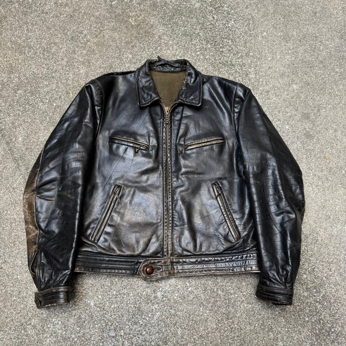 1940's German Air Force Flight Jacket | 古着屋relay