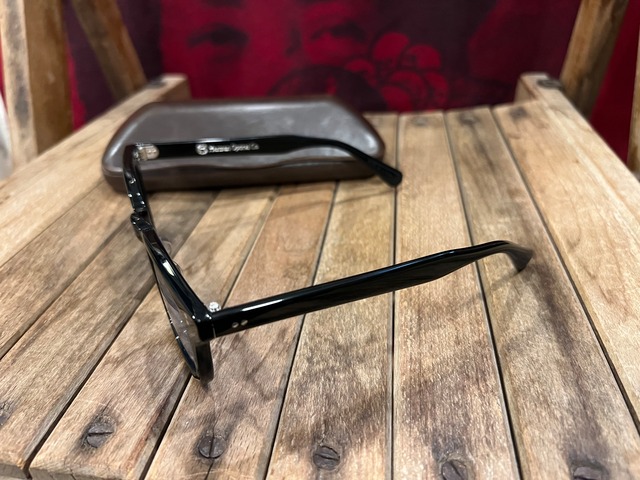 HARMAN optical "LEON" BLACK×BLUE made in JAPAN | snug fukuoka