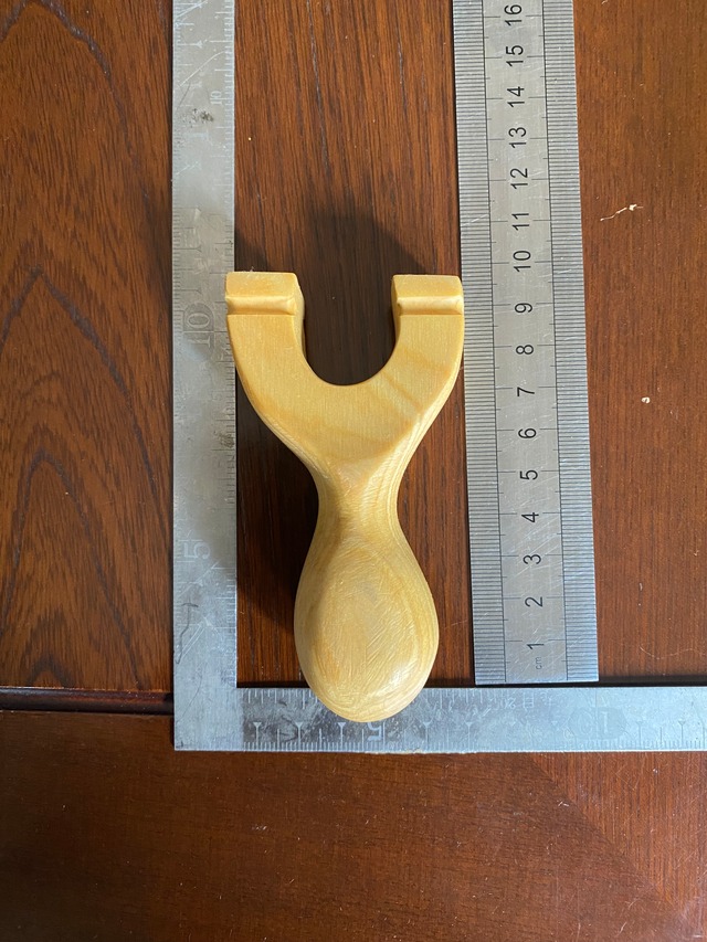 No.303 PFS（pickle fork slingshot）球ハンドル型 | 弾弓工房「庵野 吽」