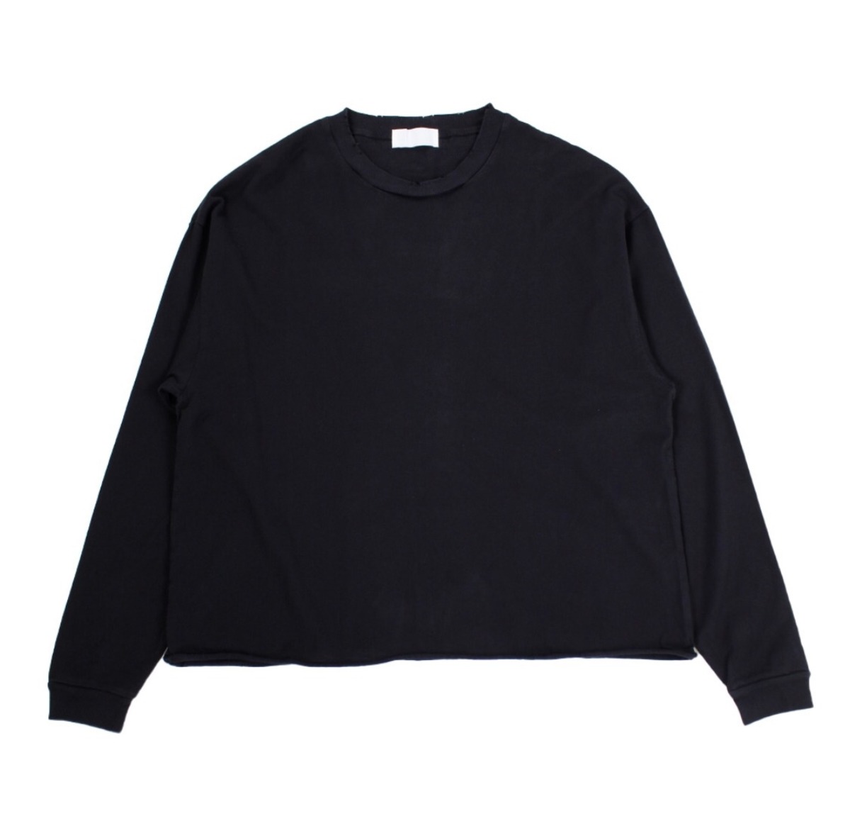 BASIC LONG SLEEVE TEE BLACK | NOTANDUM
