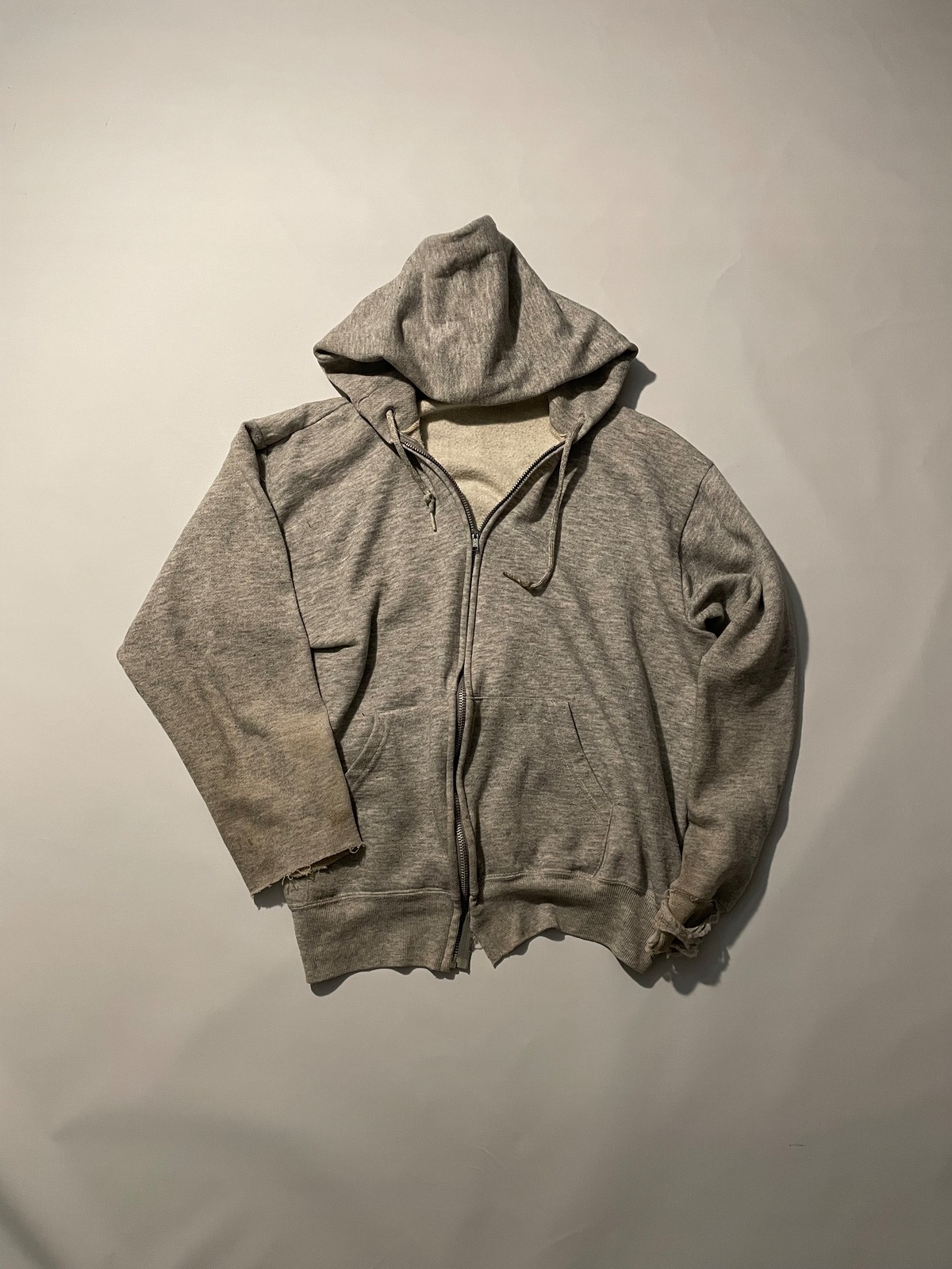 80s zip hoodie ゛damage゛ | icall