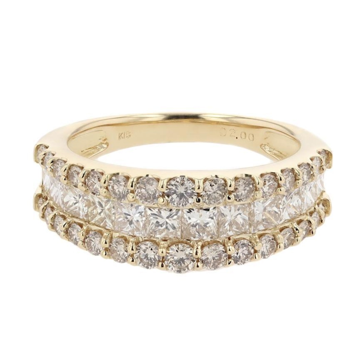 K18 2ct ダイヤモンドリング #14009 | 山城時計店オンラインジュエリーストア