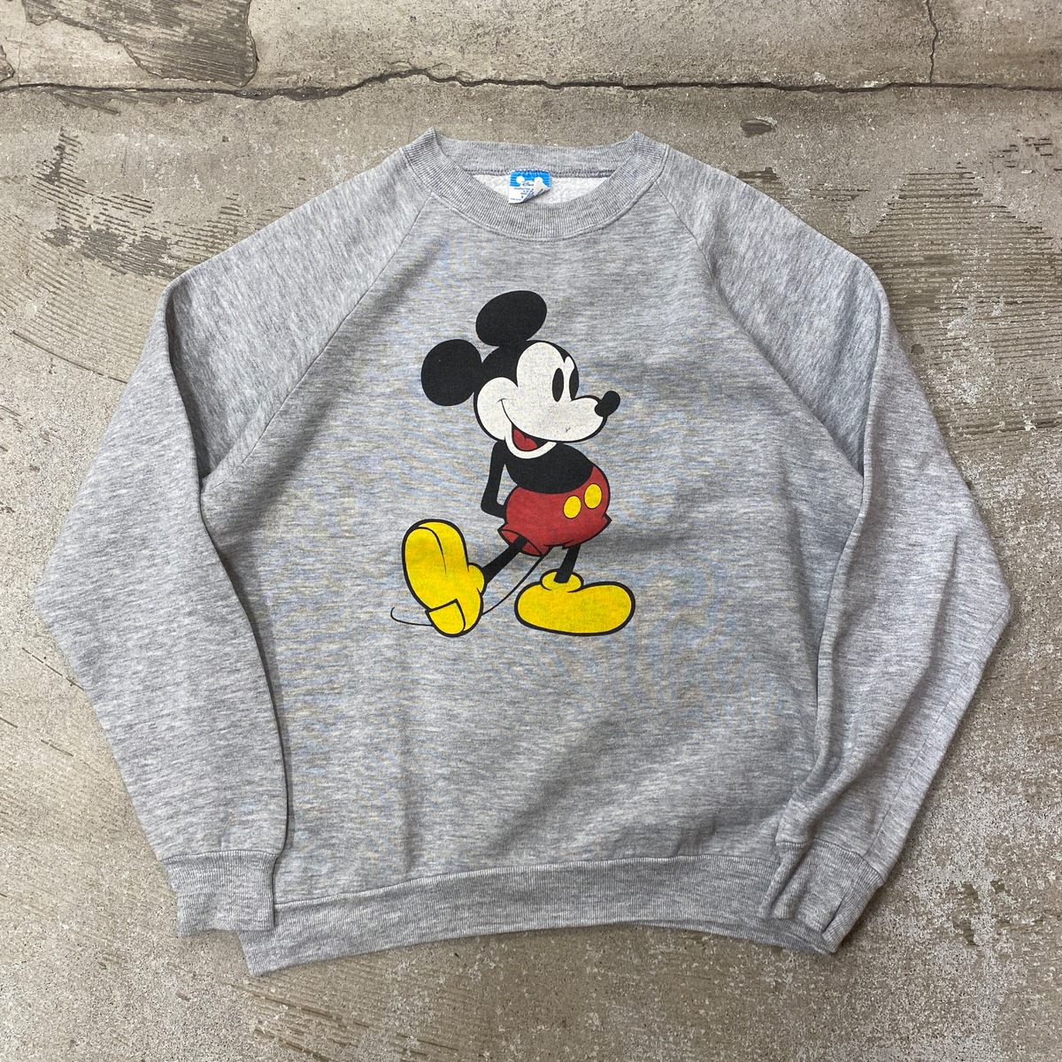 Ⓚ1980s MICKET MOUSE SWEAT SHIRT GRAY | safarionline