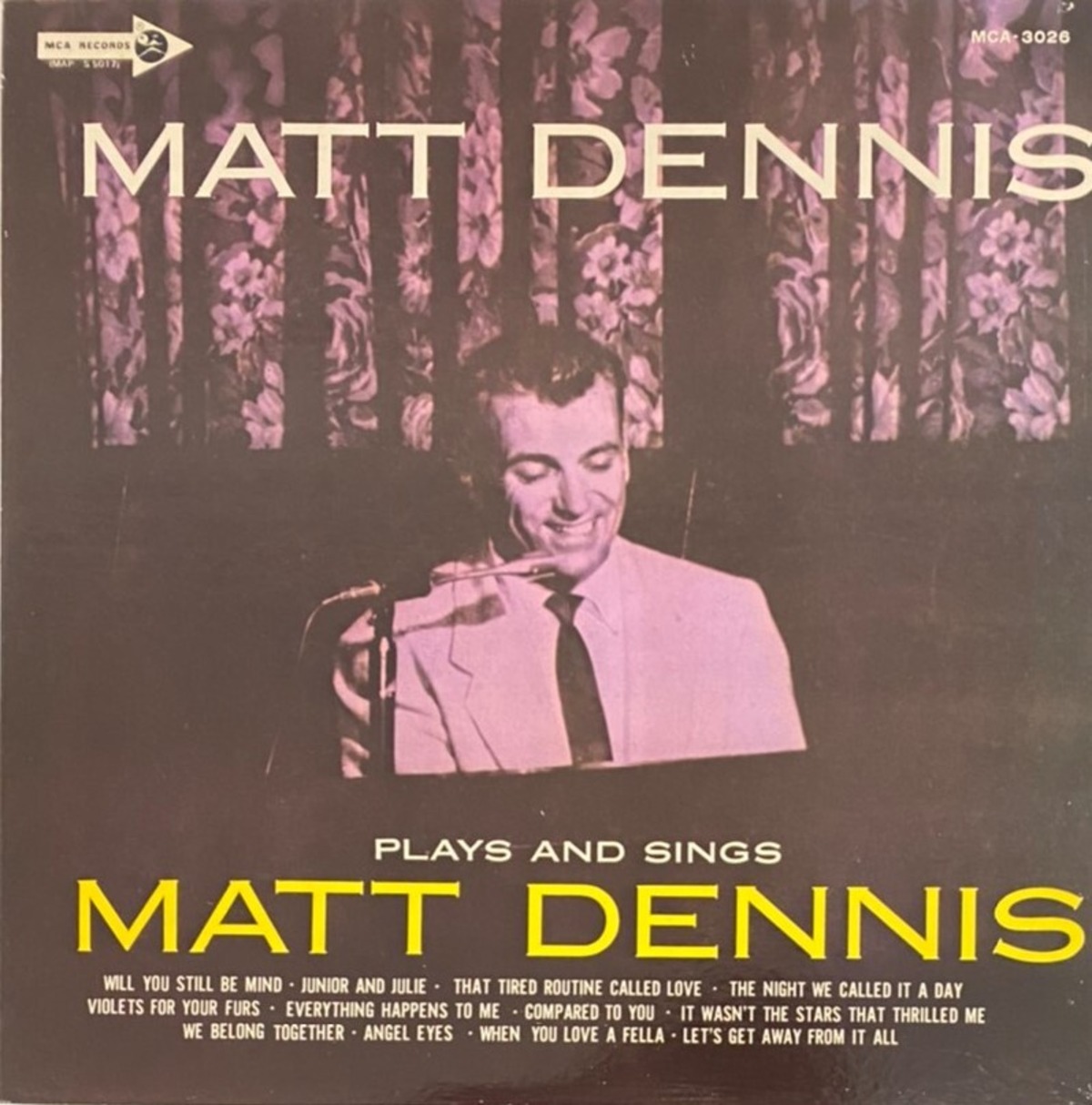 Matt Dennis – Plays And Sings Matt Denis | FISH FOR RECORDS