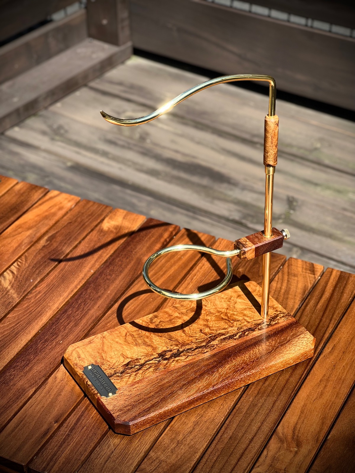 杢と寄木のdrip stand&hanger | WHIM WOOD