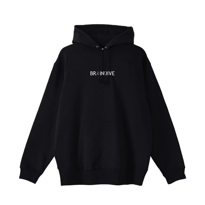 【BRAINDIVE】Word Black Parka | BRAINDIVE