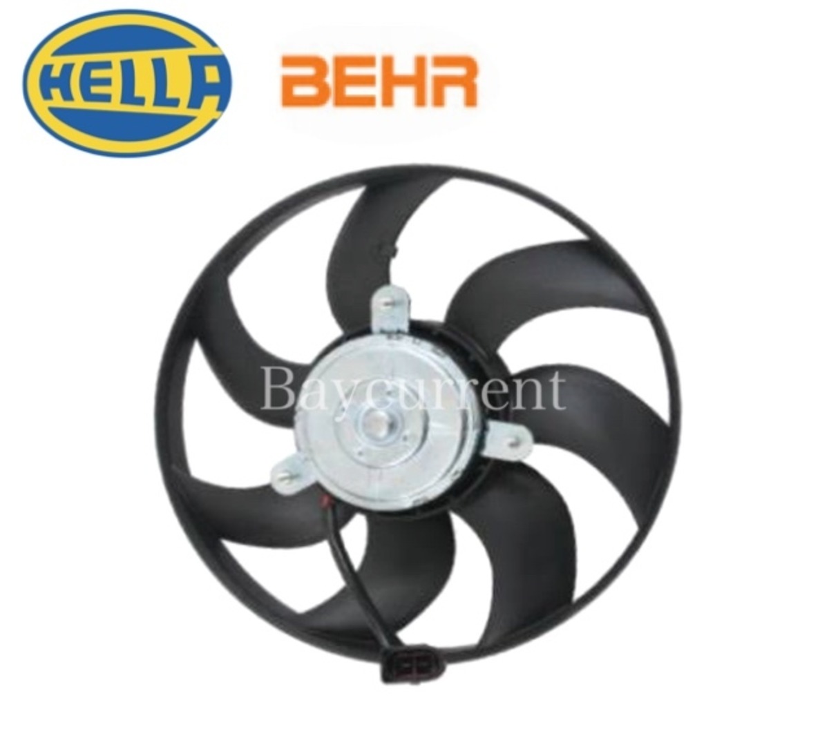 【正規純正OEM】 VW フォルクス ワーゲン POLO アウディ ラジエター 電動ファン ポロ A1 1K0959455ES ブロアファン ...