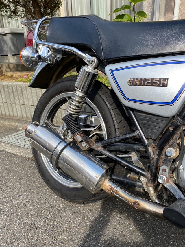 【Sold Out】★低走行車★スズキ GN125H クラッチ付き5速マニュアル車 | SHONAN 3K's Garage
