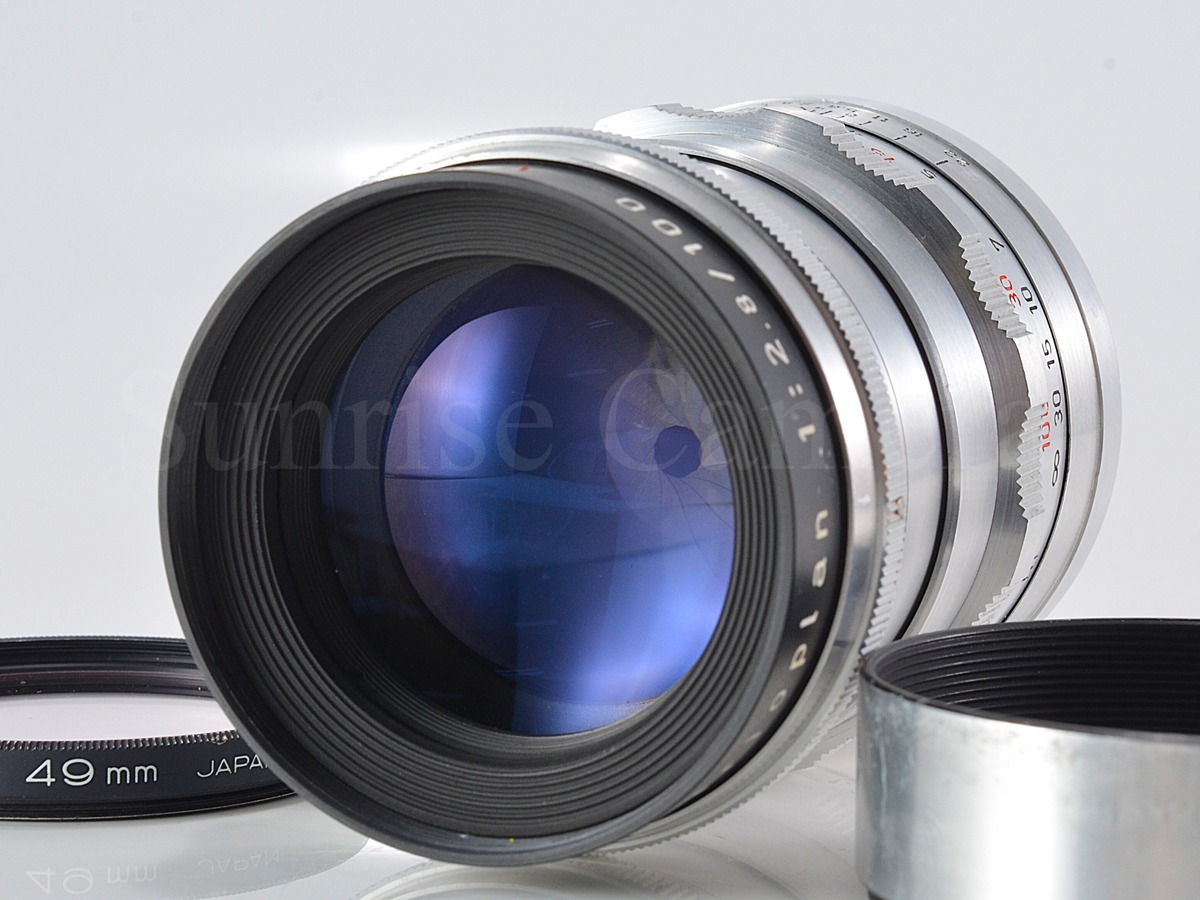 【作例あり】Meyer-Optik Gorlitz Trioplan 100mm F2.8 M42 メイヤーオプティックゴルリッツ 中望遠単 ...