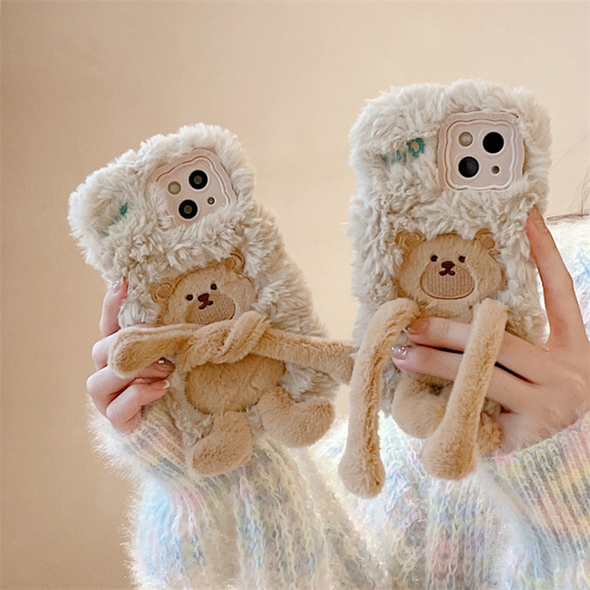 ばんざーい♡くまさんmoco moco iPhoneケース | chouchoubear