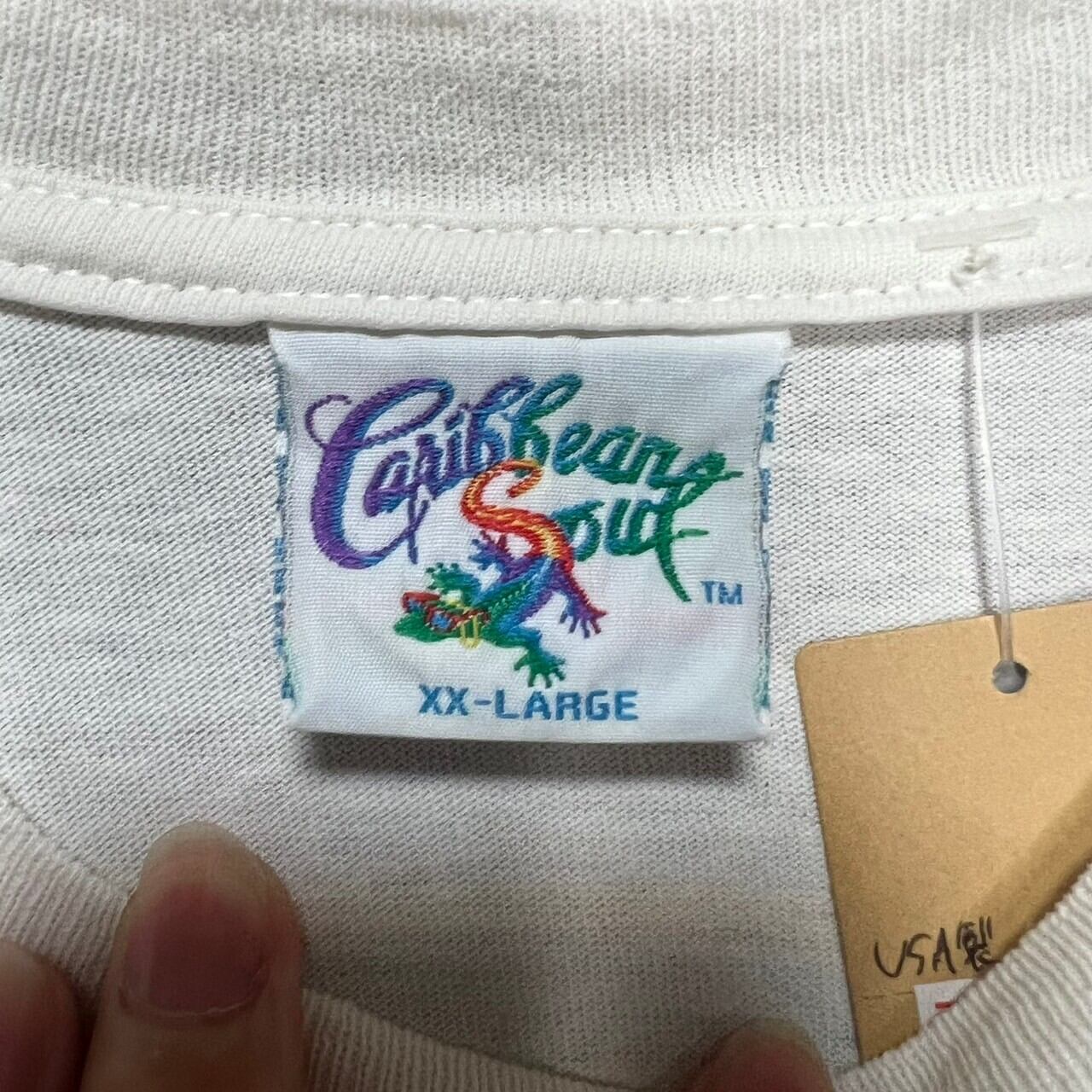【90's】【Made in USA】Caribbean sold 半袖Tシャツ 2XL コットン100% プリント Vintage | 古着屋OLDGREEN