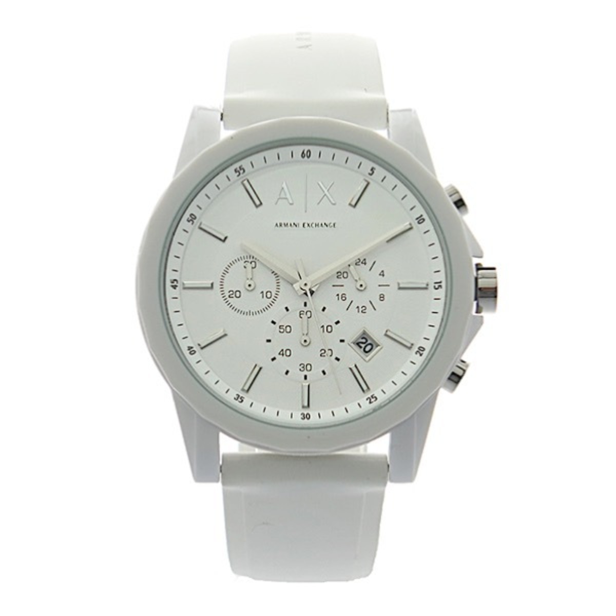 アルマーニエクスチェンジ ARMANI EXCHANGE クオーツ メンズ 腕時計 AX1325 ホワイト ファッション ウォッチ 人気 ...