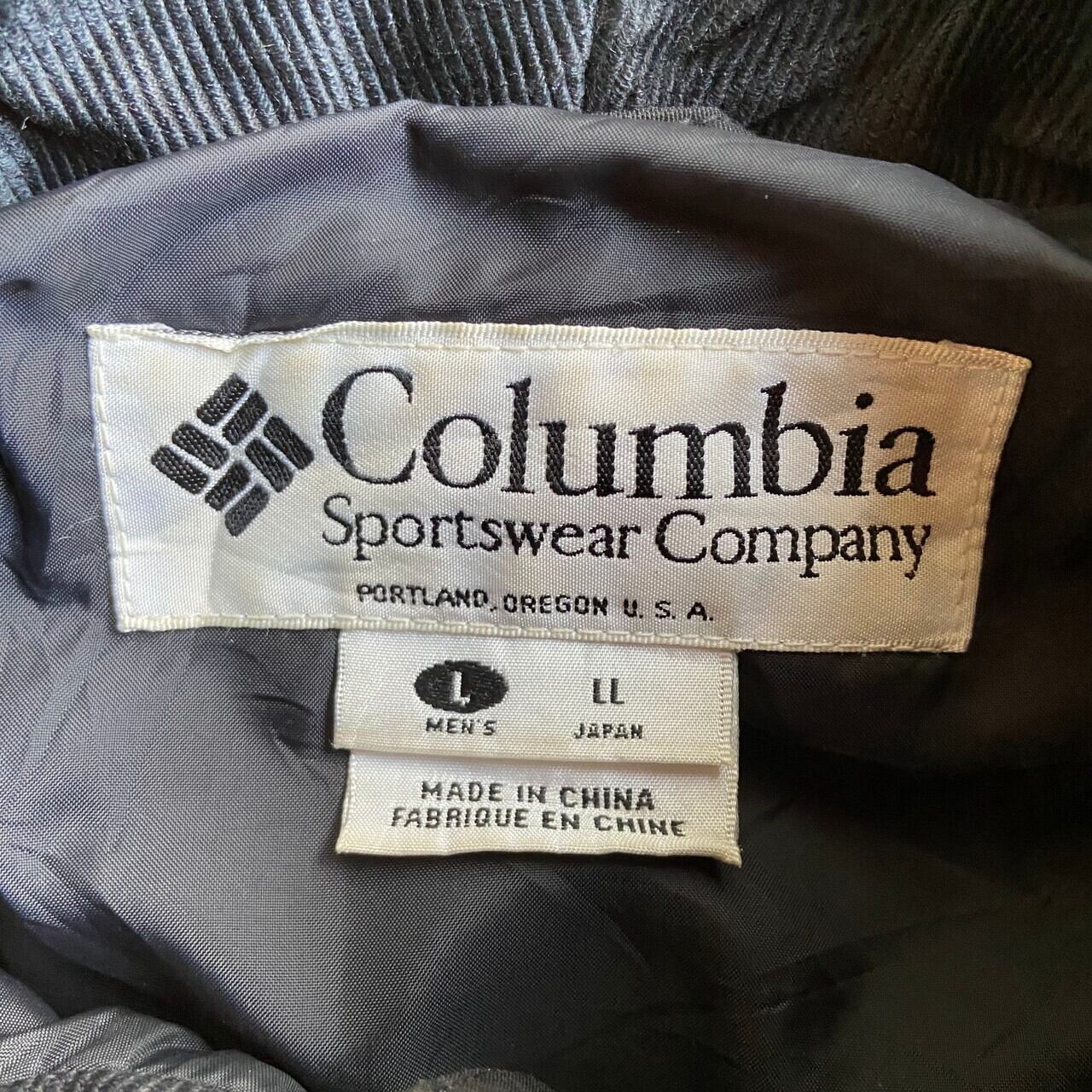 グッドカラー 90年代 Columbia コロンビア TECTONITE ハイネック マウンテンパーカー メンズXL相当 古着 90s ...