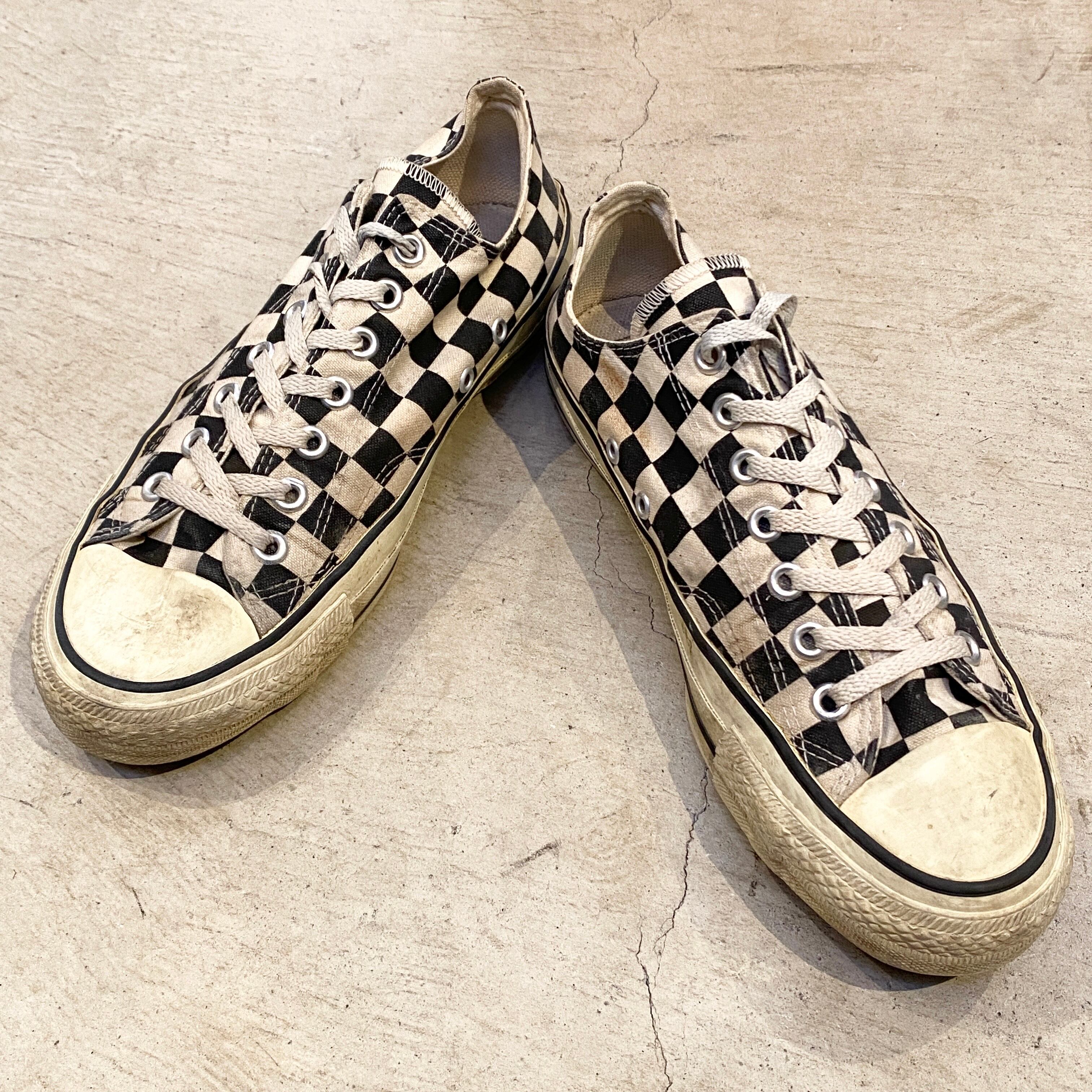 CONVERSE ALL STAR CHACKER BLK WHITE JAPAN OLD | safarionline