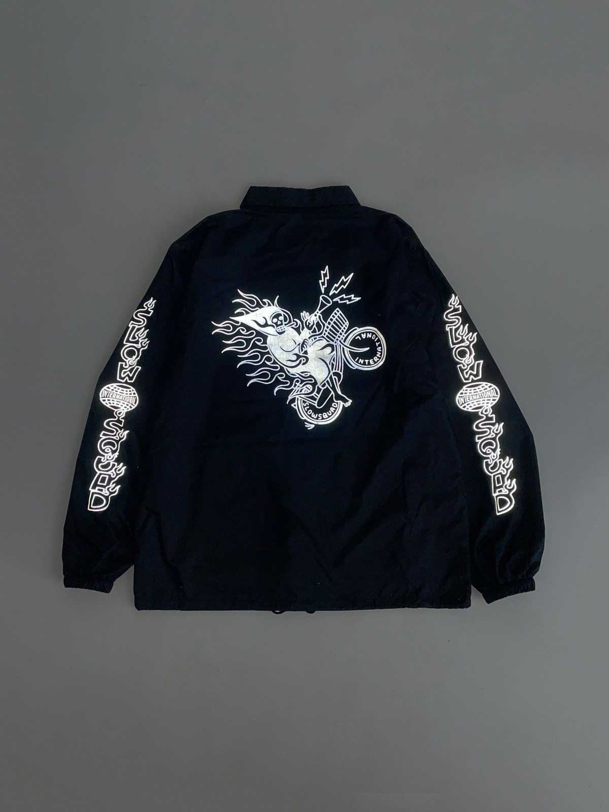 Slow Squad Internatinal “Reflective Coach Jacket” | MESS CRIB TOKYO ...