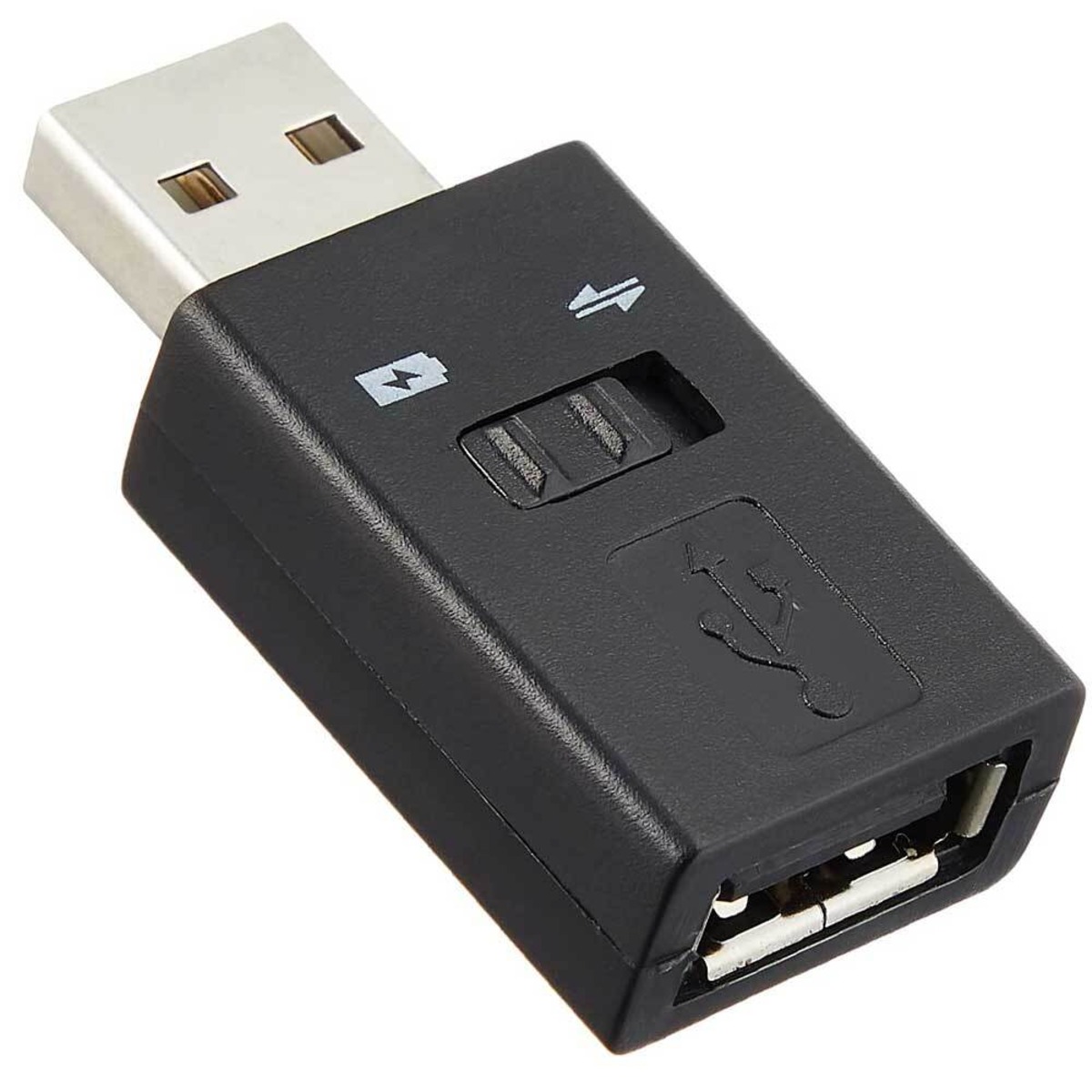 USB2.0対応転送/充電 or 充電専用モード切替スイッチ USBA(オス)-USBA(メス) エスエスエーサービス SUAM-KSAF | エスエスエーダイレクトBASE店