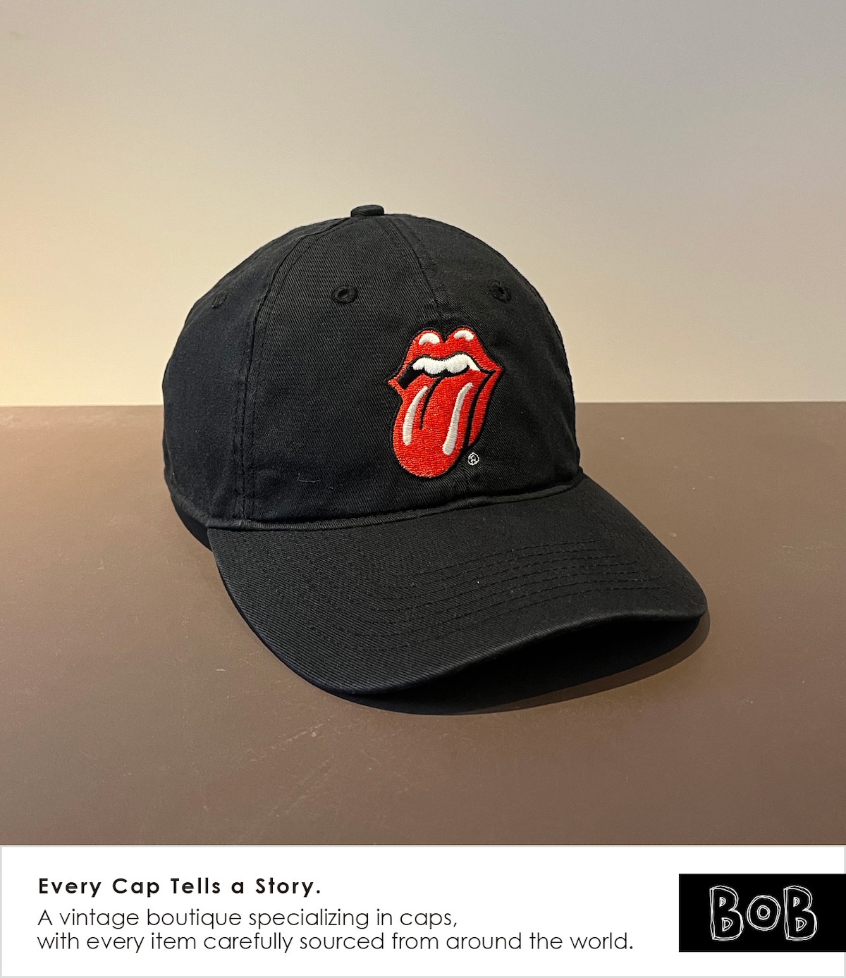 The Rolling Stones Tongue Logo Cap *00s* | BoB Vintage Caps（ボブ・ビンテージ・キャップ）
