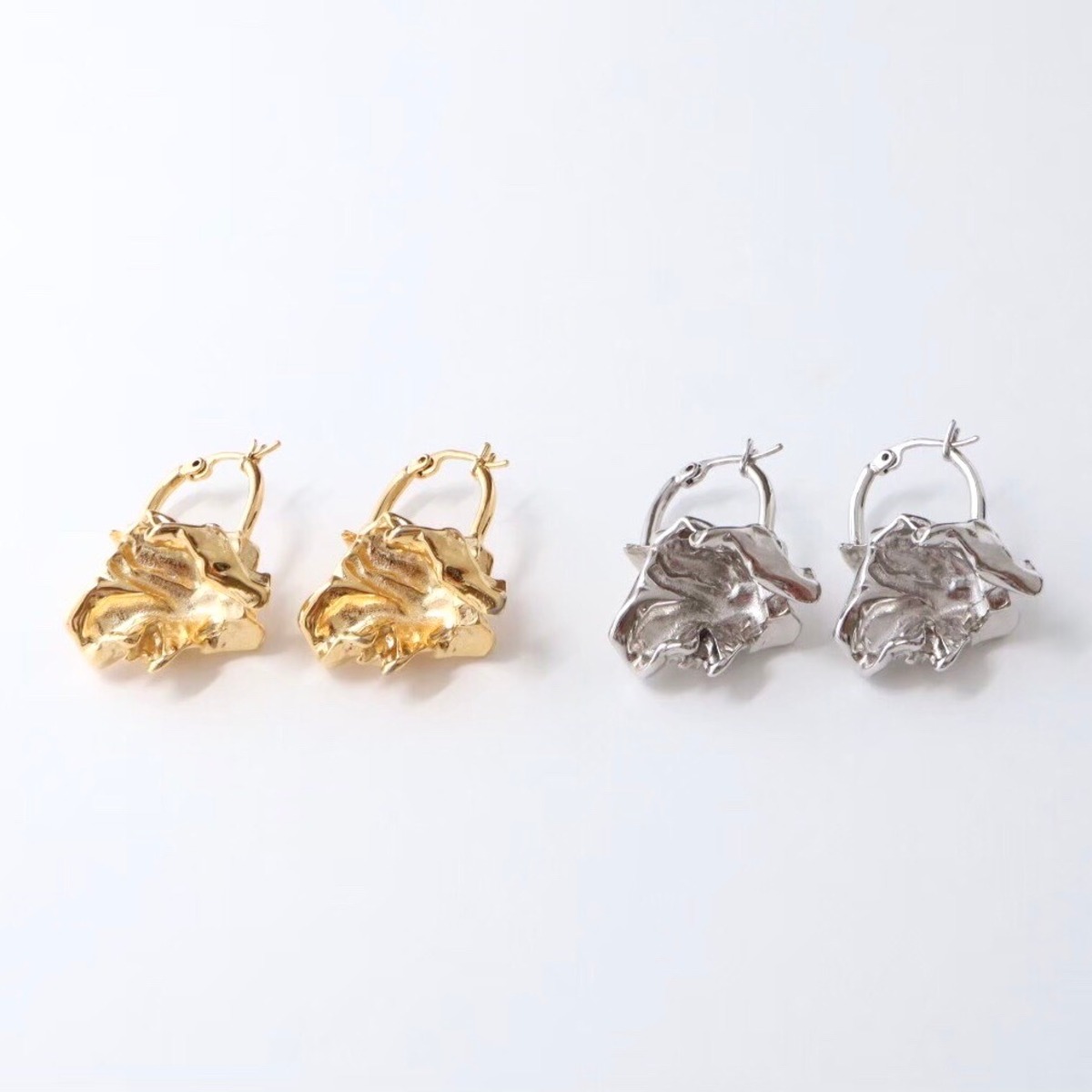 24KGPケミカルメタルピアス | Danae∴