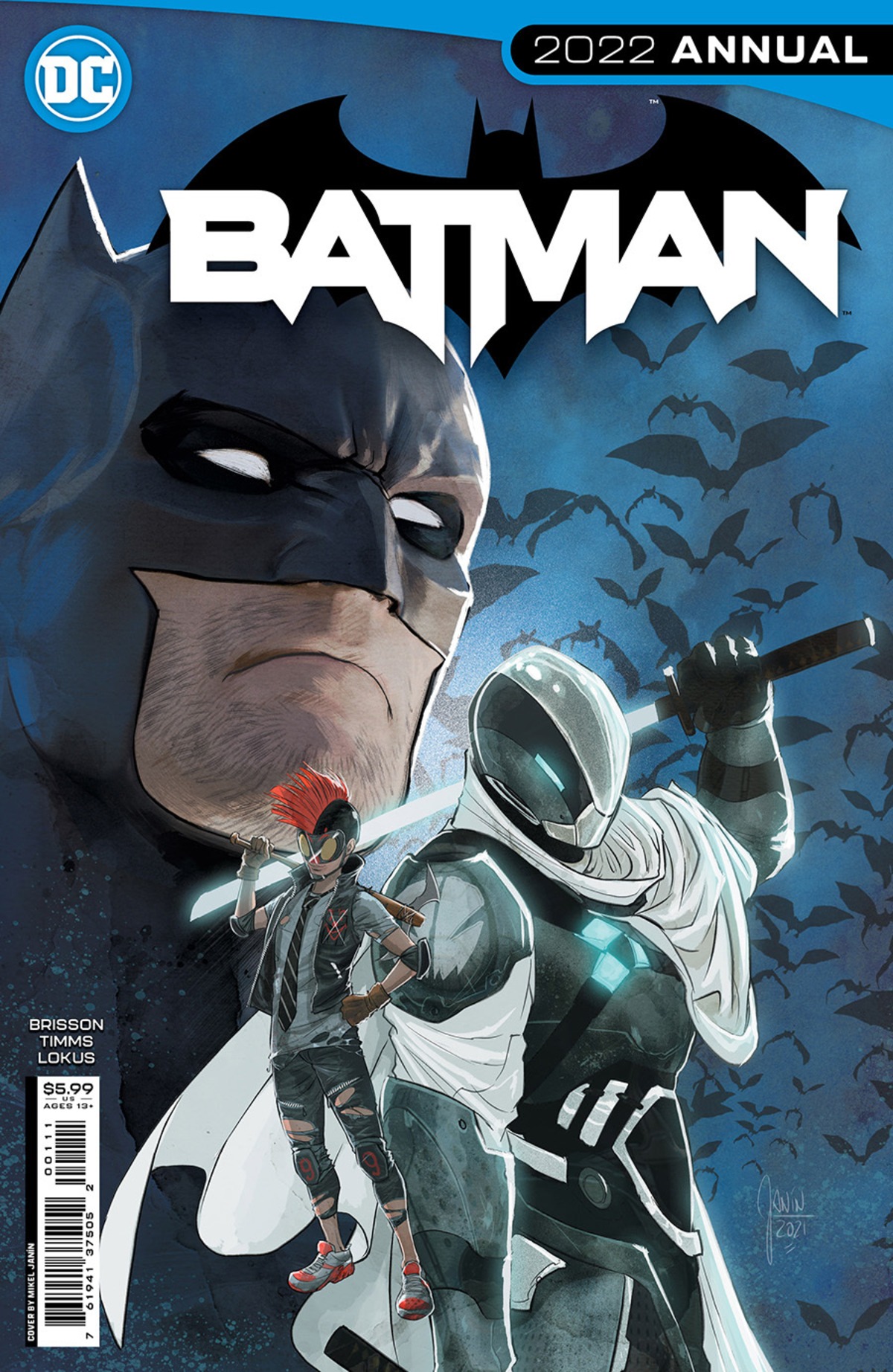 BATMAN 2022 ANNUAL #1(ONE SHOT) Cover A MIKEL JANIN | homecoming