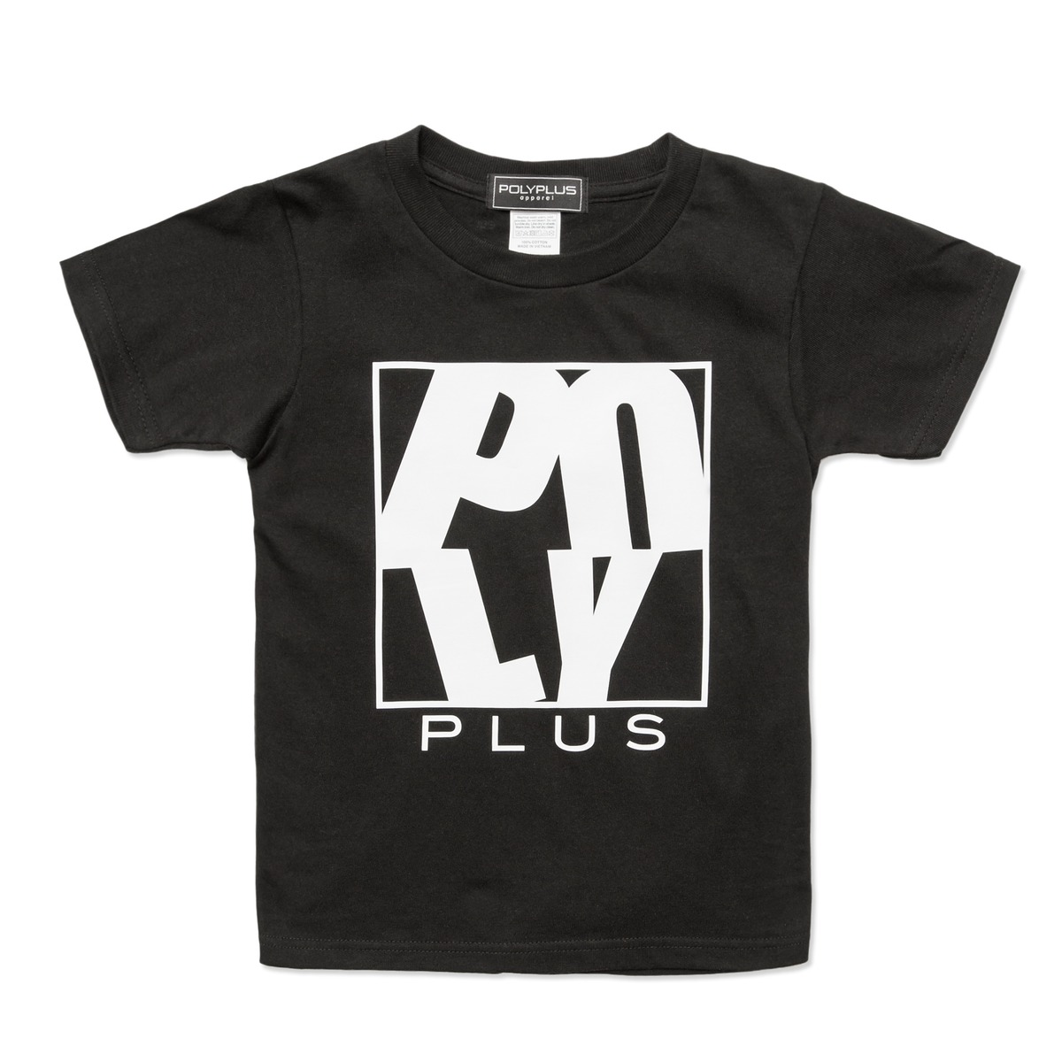 【予約注文】POLYPLUS LOGO キッズサイズ / ブラック | POLYPLUS ONLINE STORE