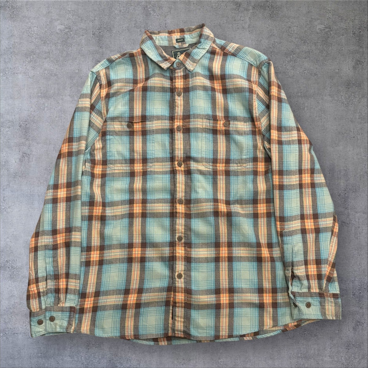 【神配色】90's~ Printed Flannel Shirt | spike osu