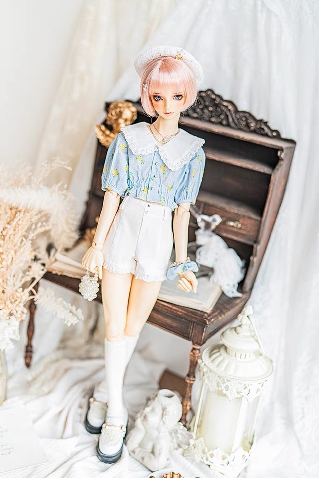 衣装セット！シャツ パンツ 洋服 服 コスプレ 1/3 SD DD SDGR SD13 SD17 BJD 1/4 球体関節人形 MDD SMD ...