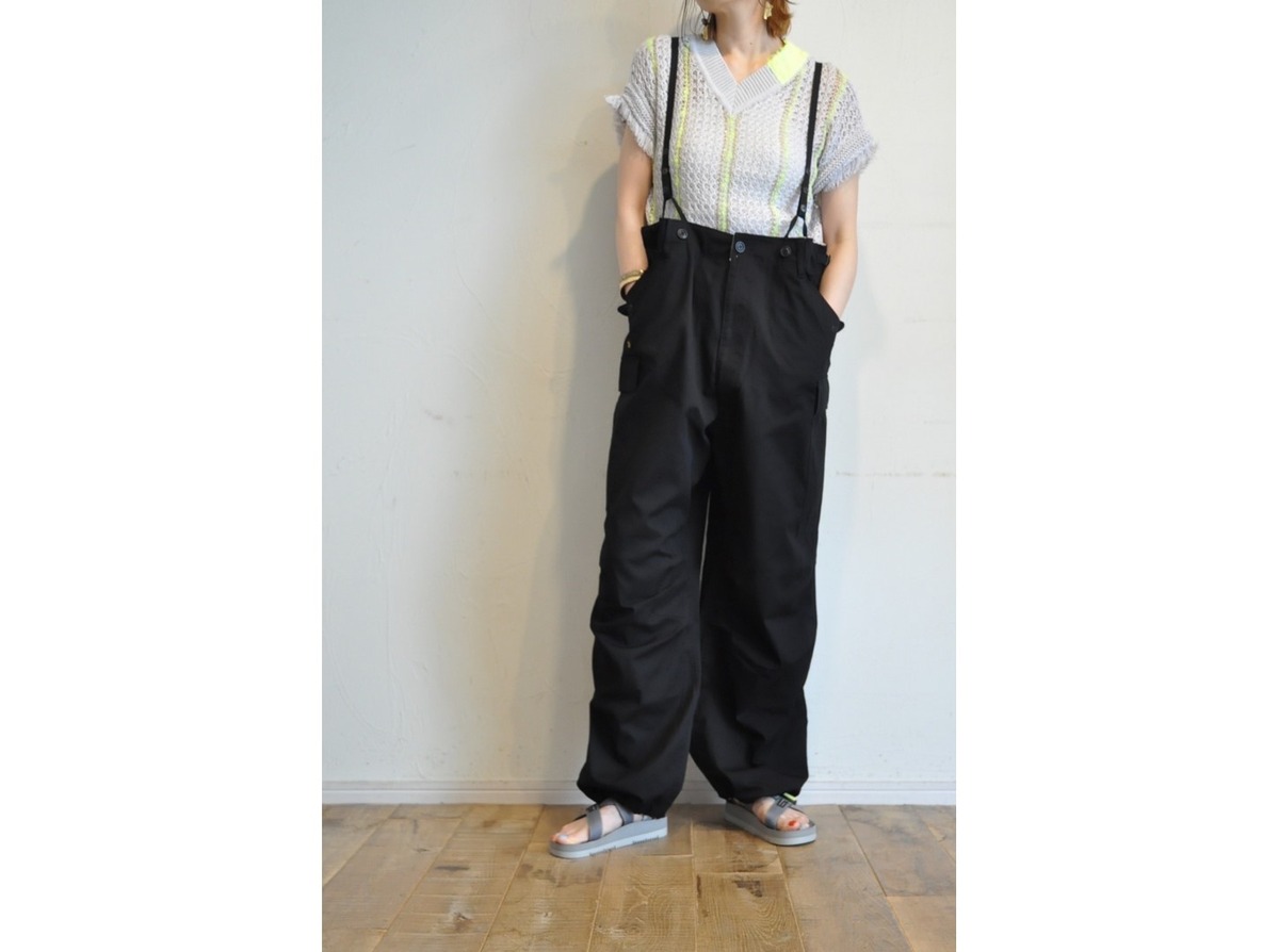 【blanc basque】2way big cargo pants /【ブランバスク】2ウェイビッグカーゴパンツ | ChaosBohemia カオスボヘミア
