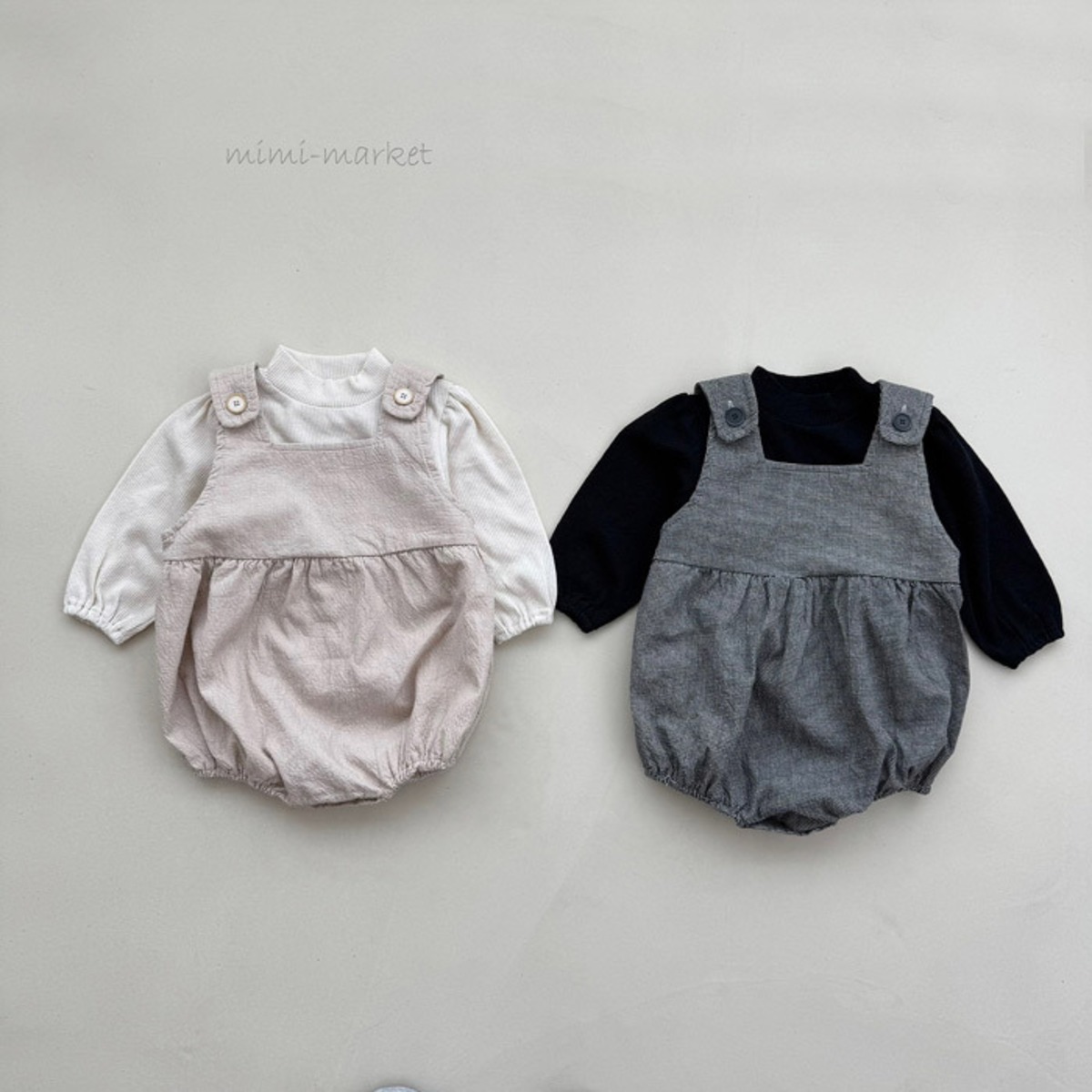 《予約》mimi-market / button suit | Laraco