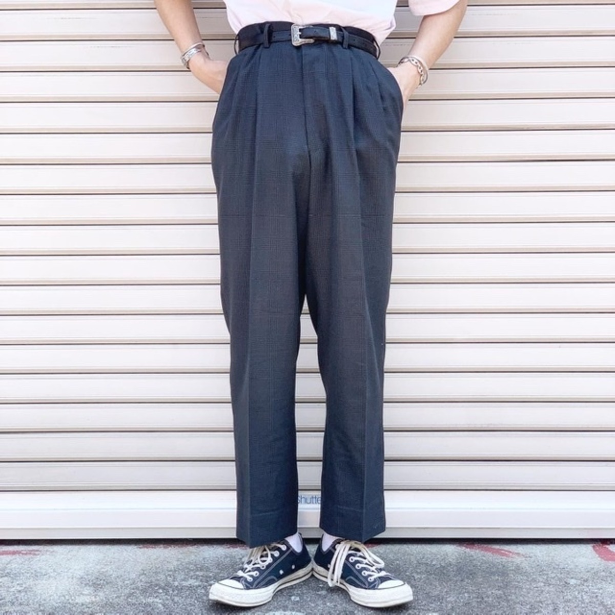 OLD SLACKS チェック柄 | Gian