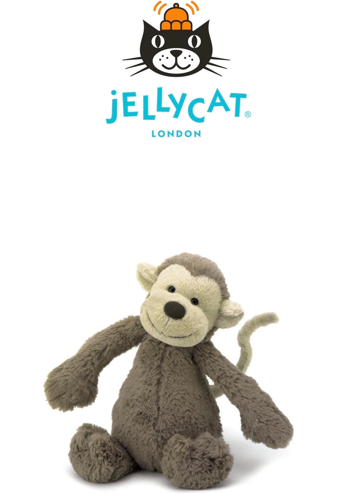 【即納】Bashful Monkey Medium | Jellycat ジェリーキャット | kikito