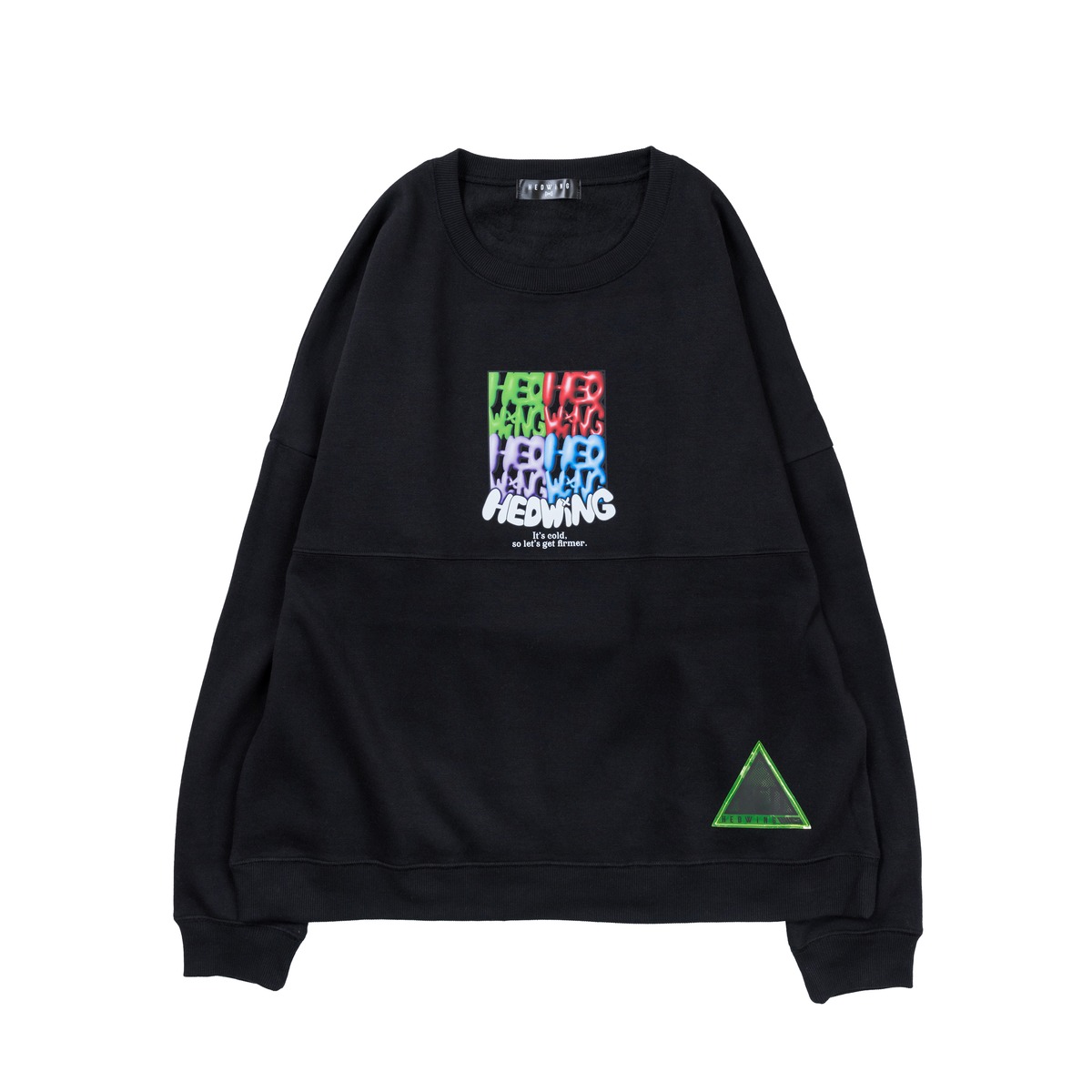 Expanding text Sweat / Black | HEDWiNG