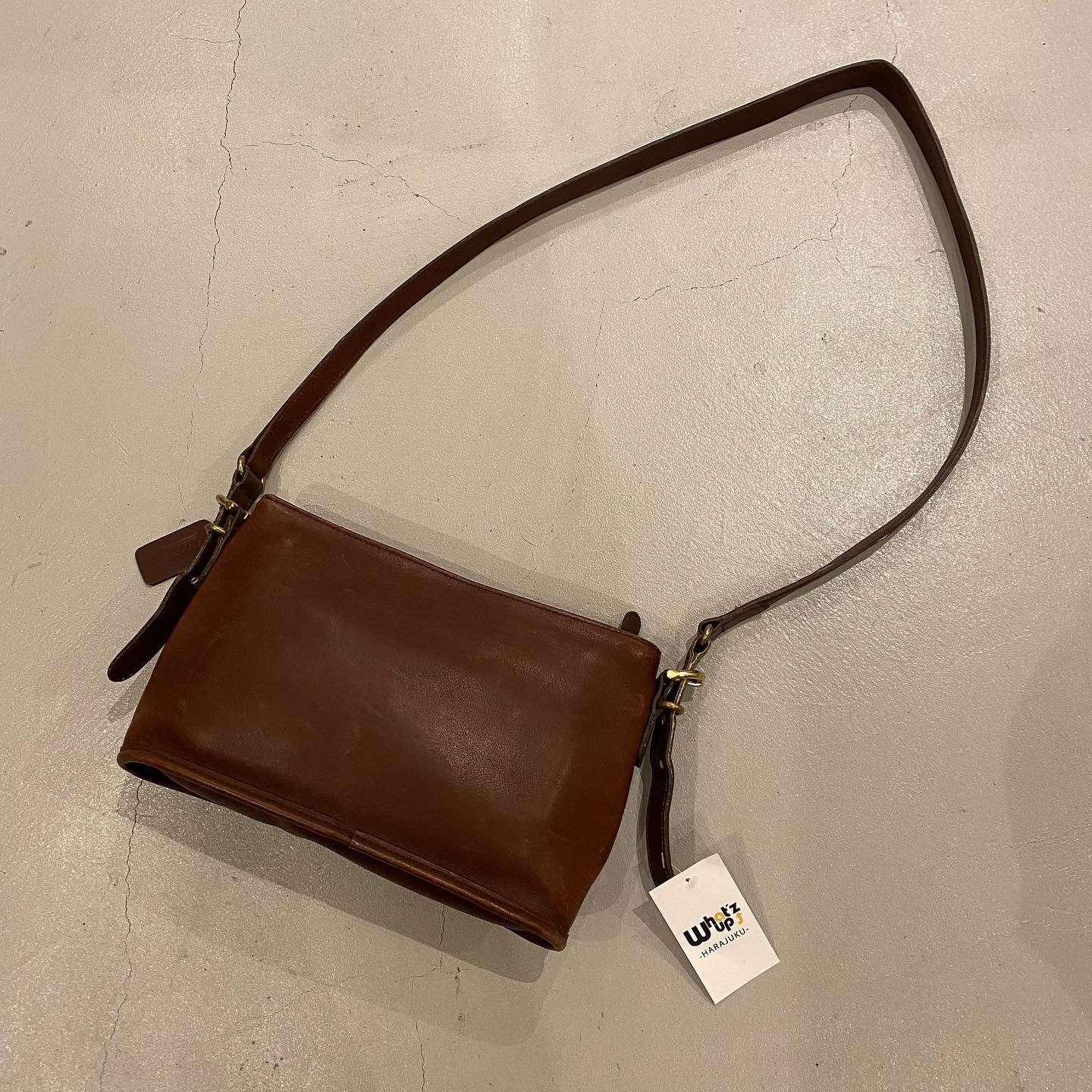 90s COACH leather shoulder bag【高円寺店】 | What’z up