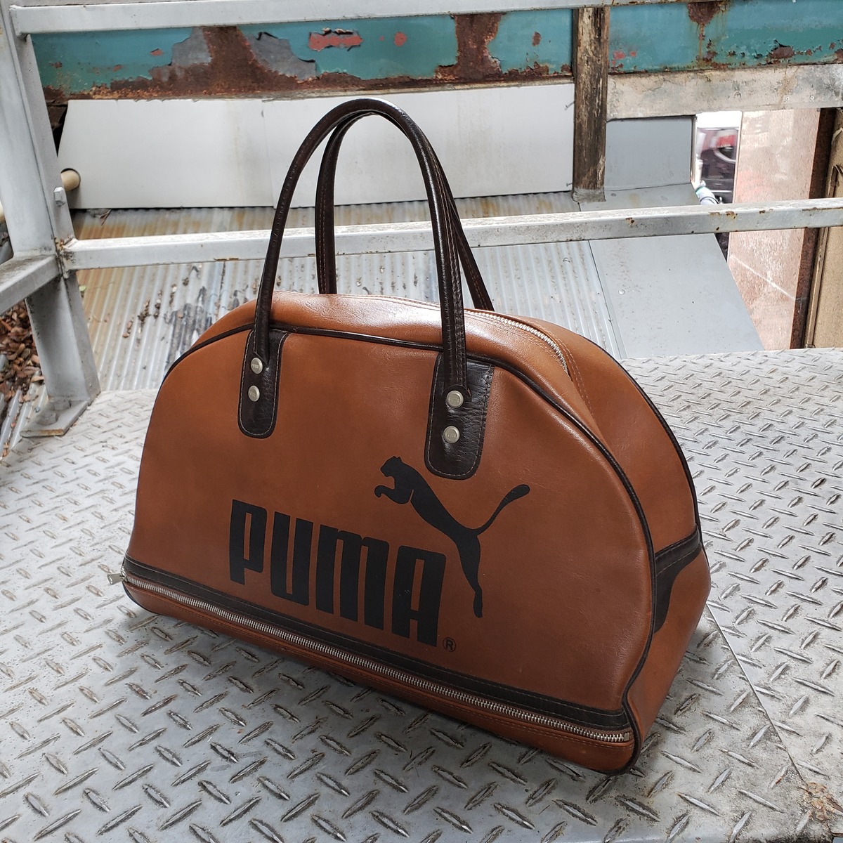 70～80s "Puma" Sports Boston Bag プーマ ボストンバッグ | LITHIUM × Clover Over Dover