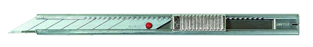 NT Cutter エヌティー(NT) カッタープロシリーズ シルバー AD-2P 本体サイズ:9x137x8mm/20 | kitunekit
