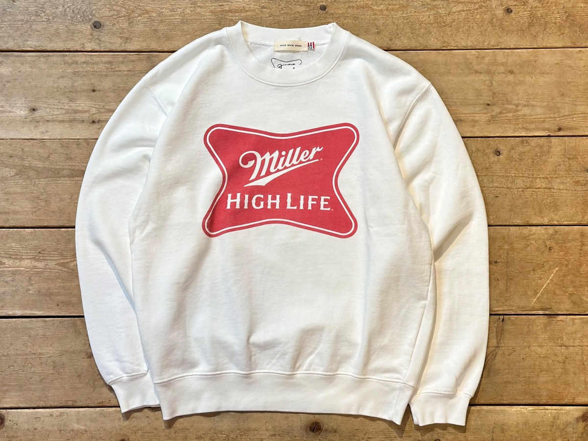 Good Rock Speed / Miller Logo Sweat | Little Wings