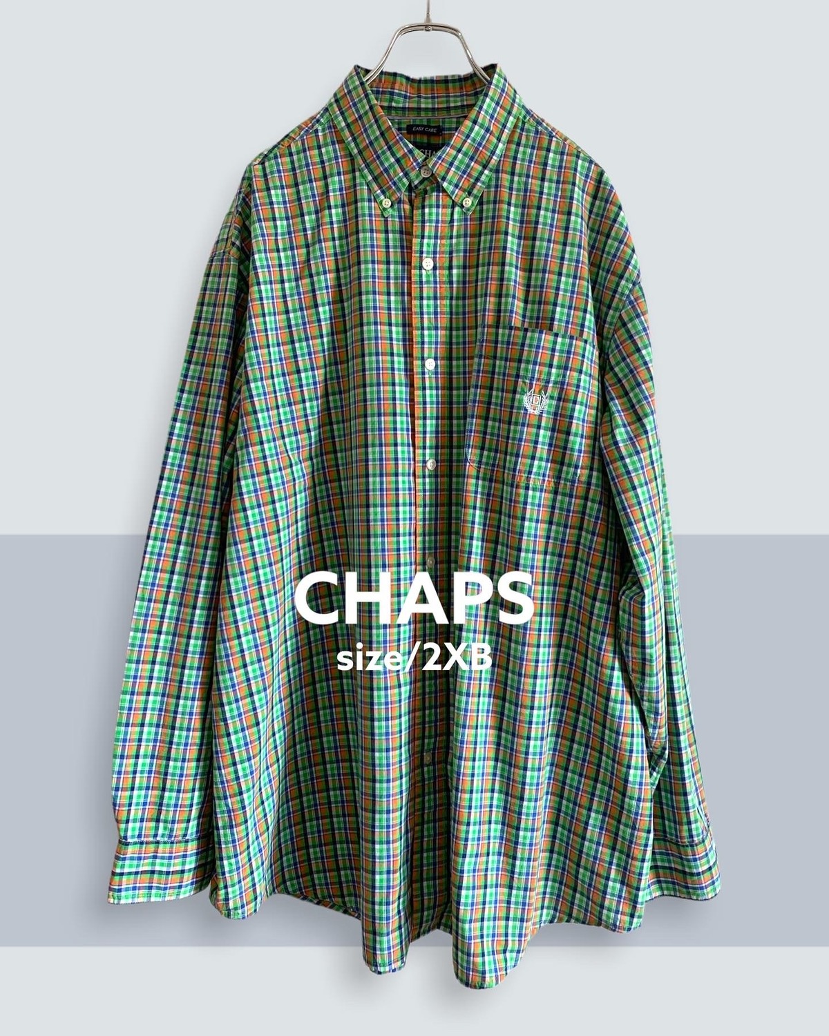 刺繍とGreenの色が最高☺️ CHAPS size/2XB | enclothing