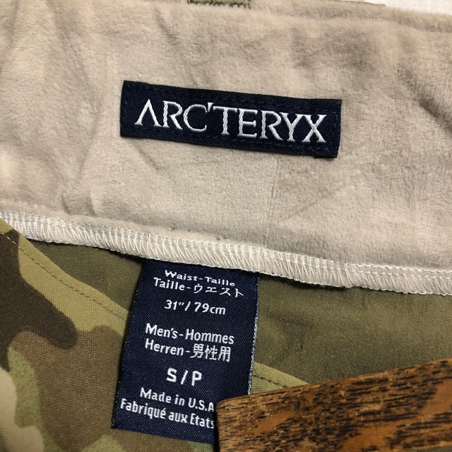 NOS USA製 ARC'TERYX LEAF Sphinx Pant Men's - Printed | Hoffman VINTAGE CLUB