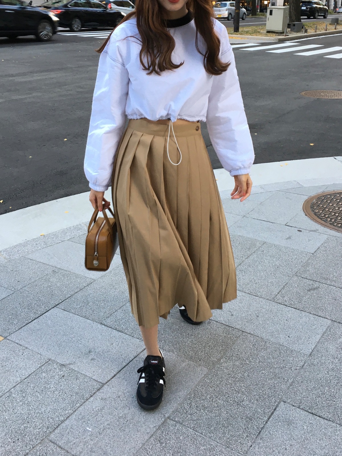 予約 Pleats wrap skirt | shop puni.