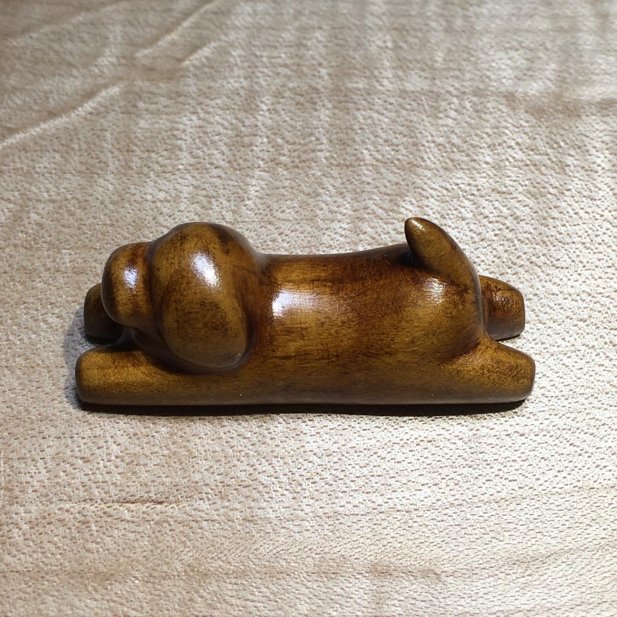 枇杷の箸置き（Dog） | 歌口工房 Takamura