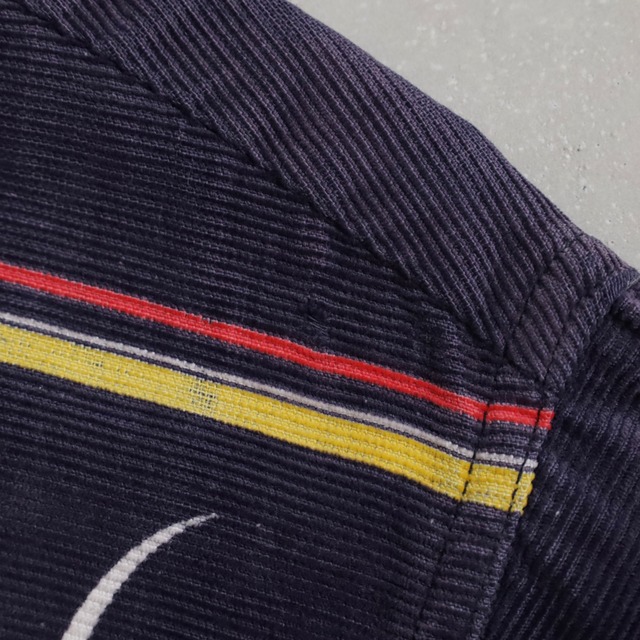 WESLEY "MASK PATTERN" PRINT CORDUROY SHIRT (MEDIUM/GOOD CONDITION ...