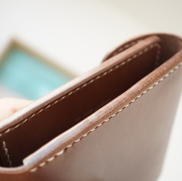 三つ折りハーフウォレット ブッテーロ | kankula