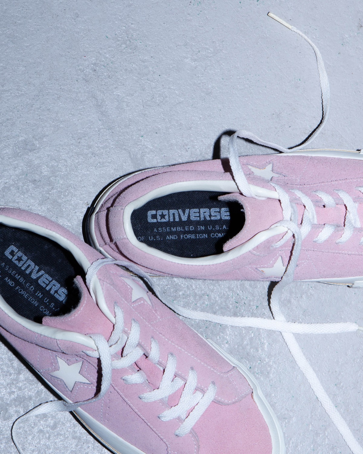 1990s CONVERSE - ONESTAR suede sneakers | LUIK FINN
