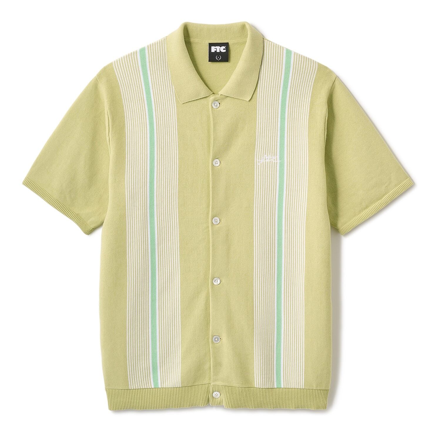 FTC / STRIPE KNIT SHIRT LIME | Pay ID
