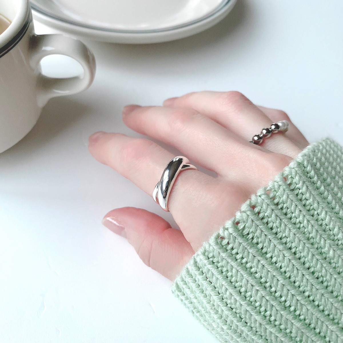 cross design ring | Anule アクセサリーショップ