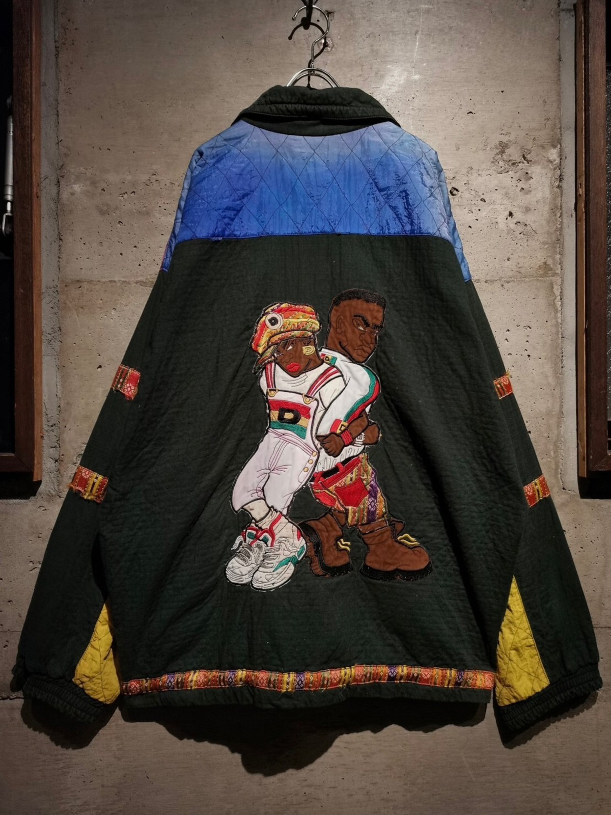 【Caka】Ethnic×Quilting Patch Custum Vintage Loose Jacket | Caka(カカ）下北沢古着 ...